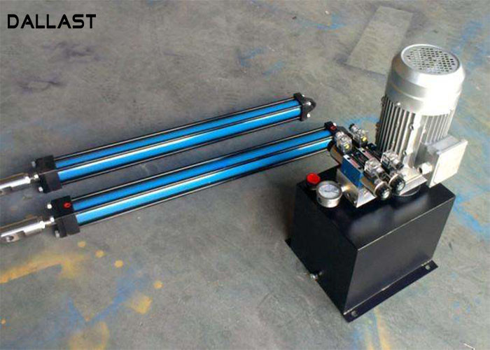 220v AC 2.2kw Remote Control Hydraulic Power Unit / Vertical Mount ...