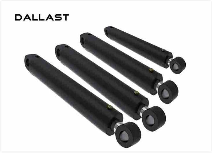 Standard Piston Type Hydraulic Cylinder Dual Action Stroke 800mm for ...