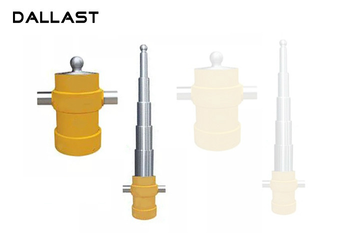 Telescopic Multi Stage Rollover Hydraulic Lift Cylinder for Side Dumper ...