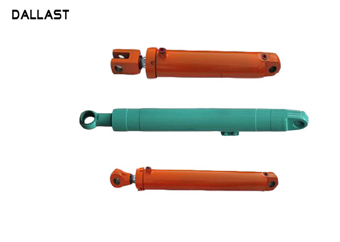 Dump Tipper Truck Two Way Hydraulic Ram Stick Cylinder For Agricultrual ...