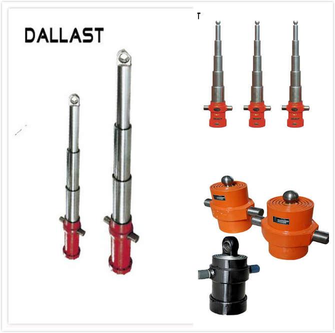 Standard OEM Agricultural Hydraulic Cylinders Multi Stage , Telescoping ...