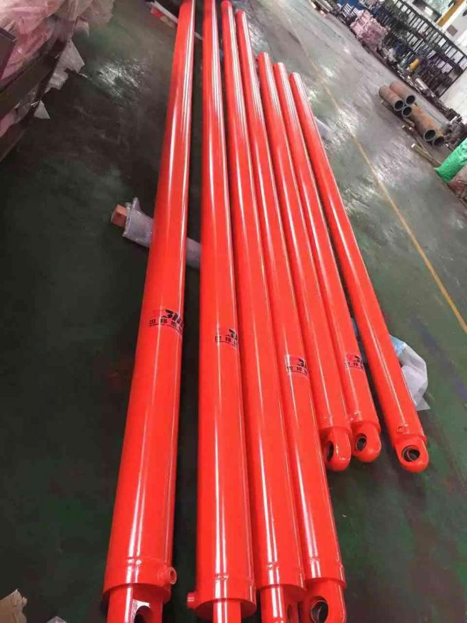 Double Acting Long Stroke Hydraulic Cylinder Telescopic with Cushioning