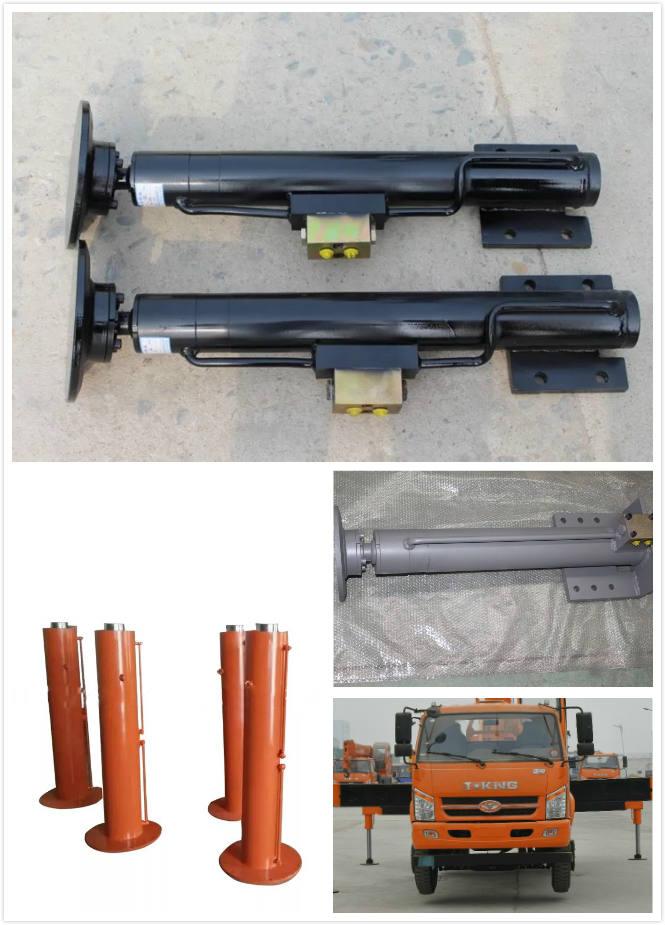 Hydraulic Lift Cylinder Welded 4 Foot Leg Outrigger 20-2000 mm Honed Tube