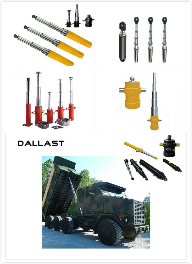 RoHS Certification Telescopic Hydraulic Ram HS Code 8412210000 for Dump ...