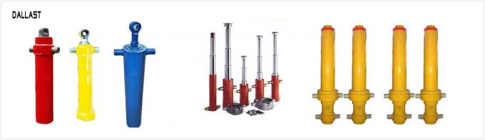 Horizontal Vertical Telescoping Hydraulic Ram , OEM Telescopic ...