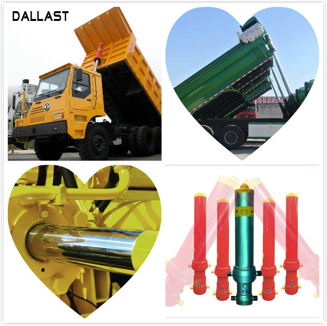 Parker Hyva Hydraulic Lift Cylinder for Dump Truck , Hydraulic Lift Ram
