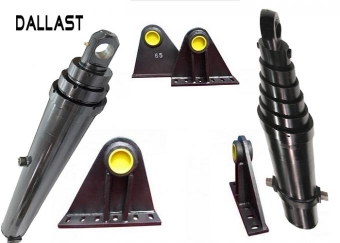 Single Acting Parker Pin Or Trunnion Mount Telescopic Hydraulic ...