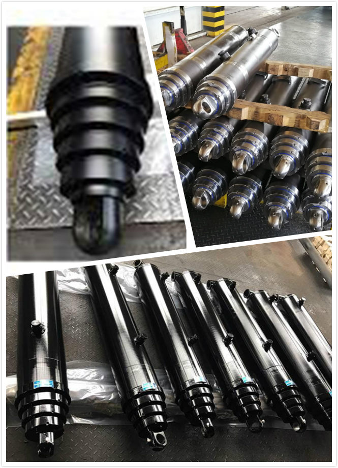 Custom Parker Type Telescopic Hydraulic Ram Cylinder for Farm Dump ...