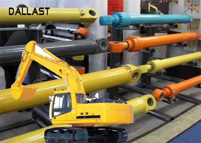 Chromed Piston Dump Trailer Hydraulic Cylinder Double Acting For ...